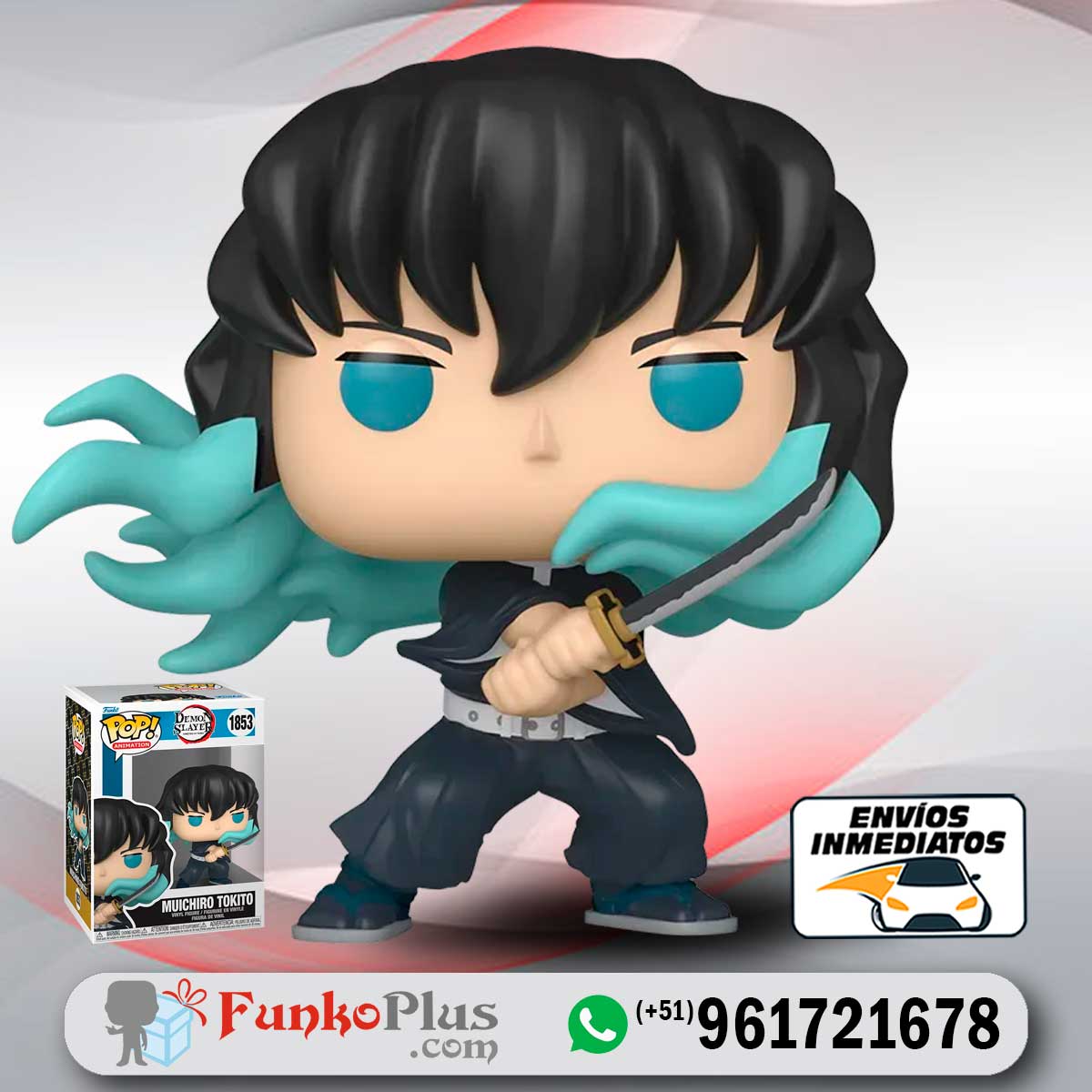 Funko Pop Demon Slayer Muichiro Tokito 1853